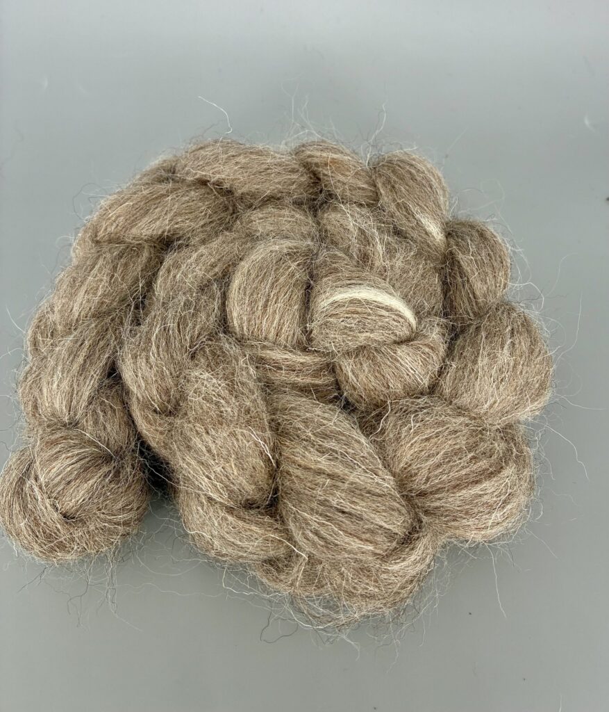 Suffolk Fiber Roving - Carded Wool for Spinning and Felting