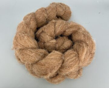 Manx Loaghton Fiber Roving - Carded Wool for Spinning and Felting